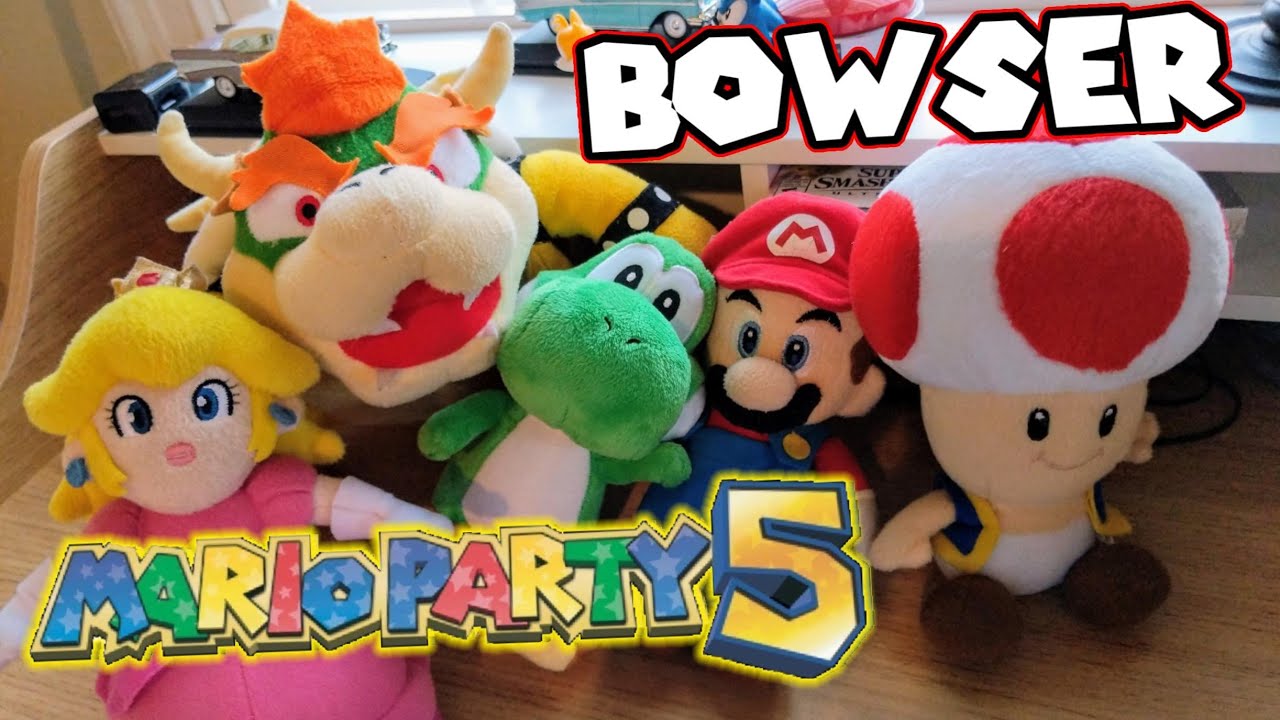 Mario Party 5 Bowser Plush