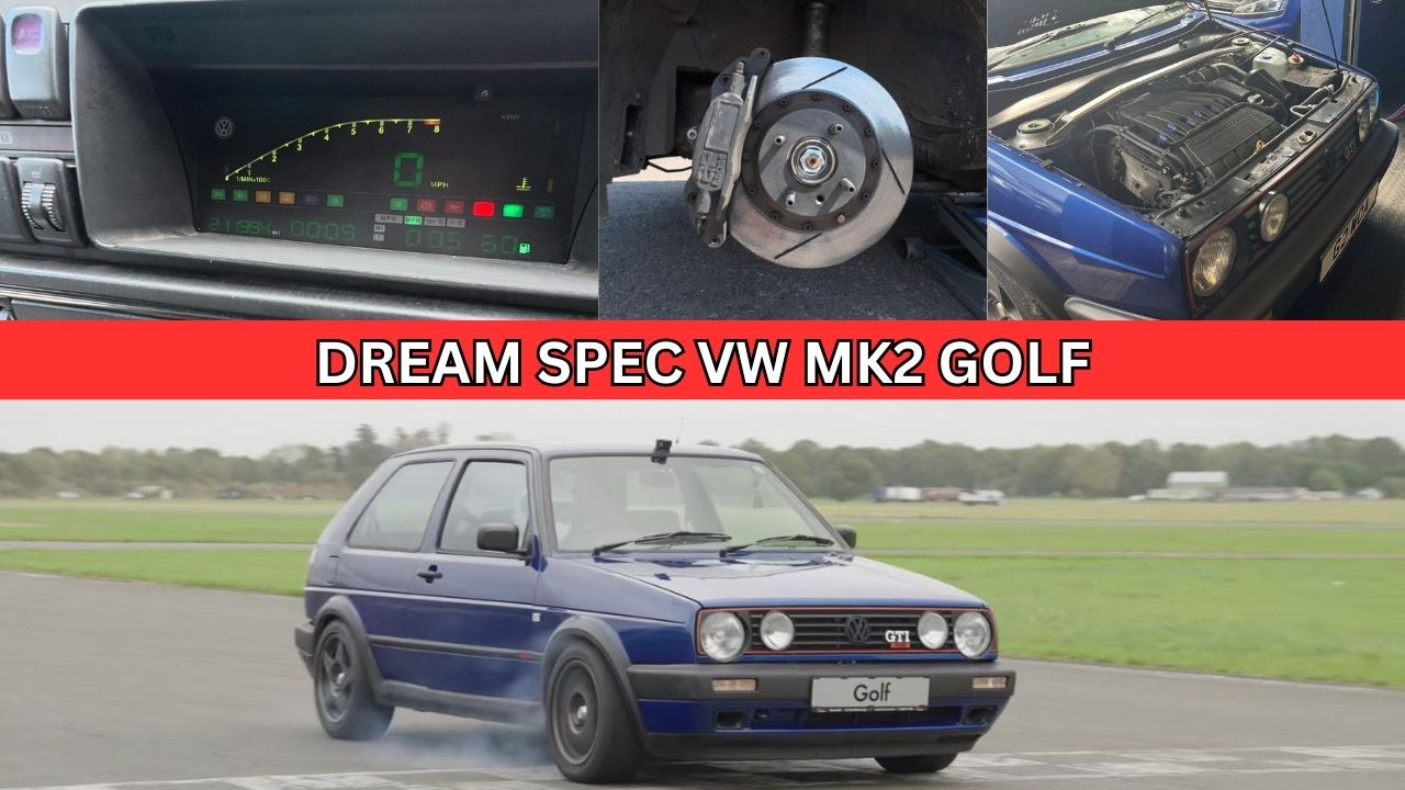 Digital Dash Upgrade For Your MK2 VW Golf! - YouTube