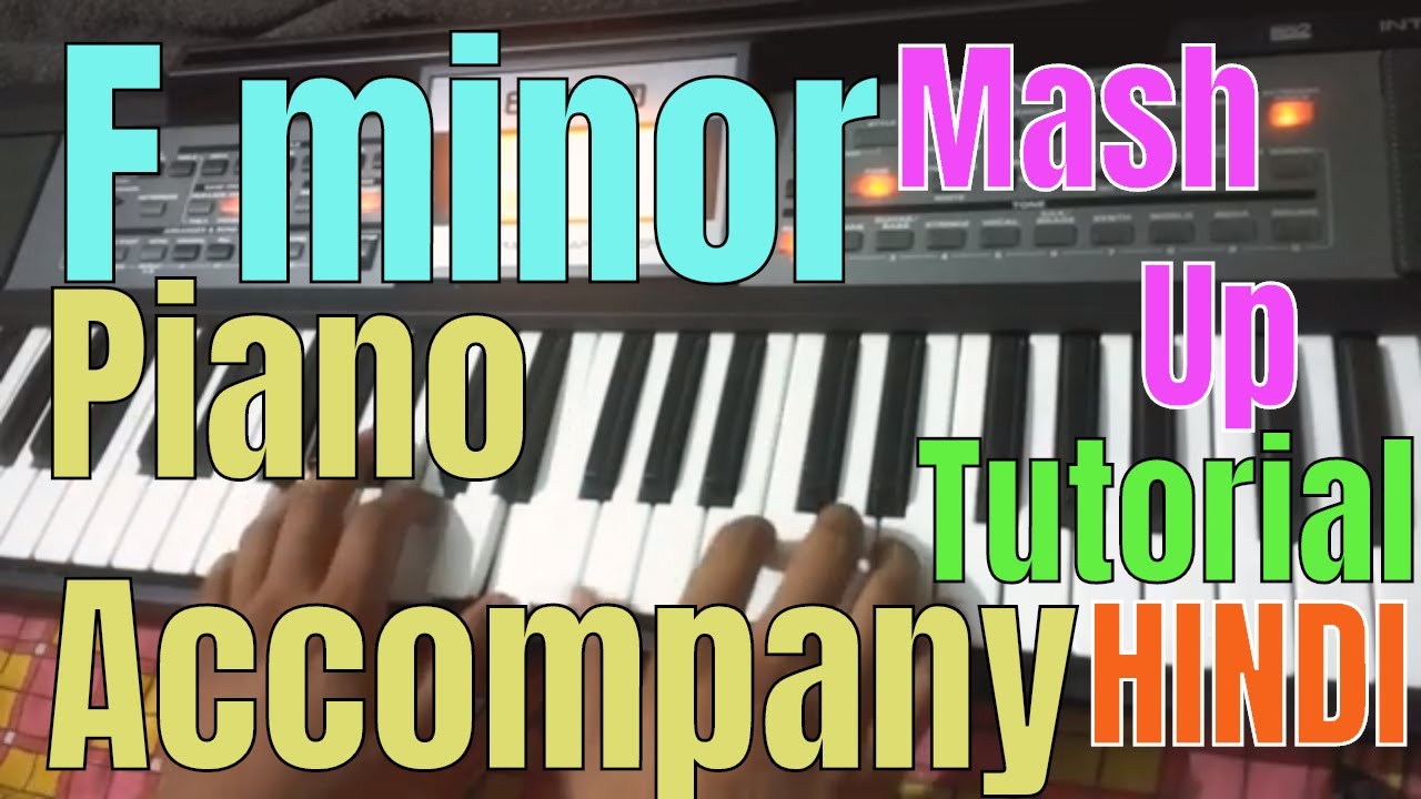 F minor Mash Up | One chord Medley | Super Easy Self Piano ...