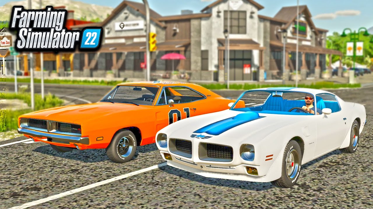 DRAG RACING 70'S CLASSIC CARS! (400HP CHARGER VS TRANS AM) | FARMING ...