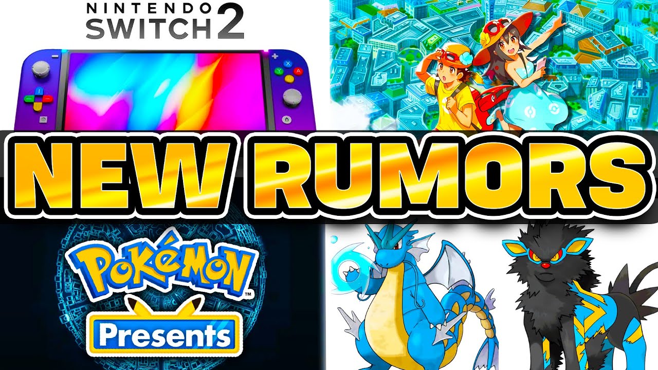 POKEMON NEWS & LEAKS! Switch 2 Leaks + Legends ZA Pokemon Rumors and ...