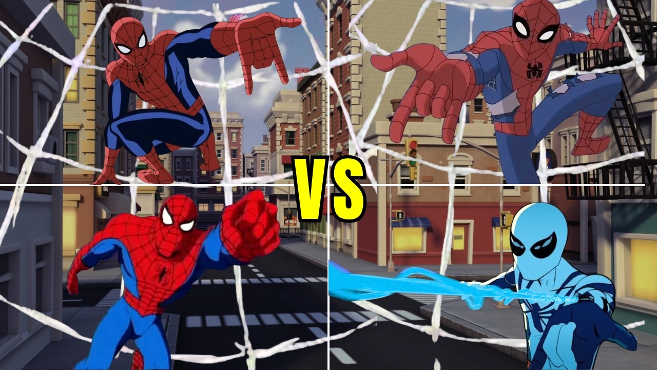Spider-Man 1994 Allowed To Punch?! Spider-Man VS Spider-Man Battle ...