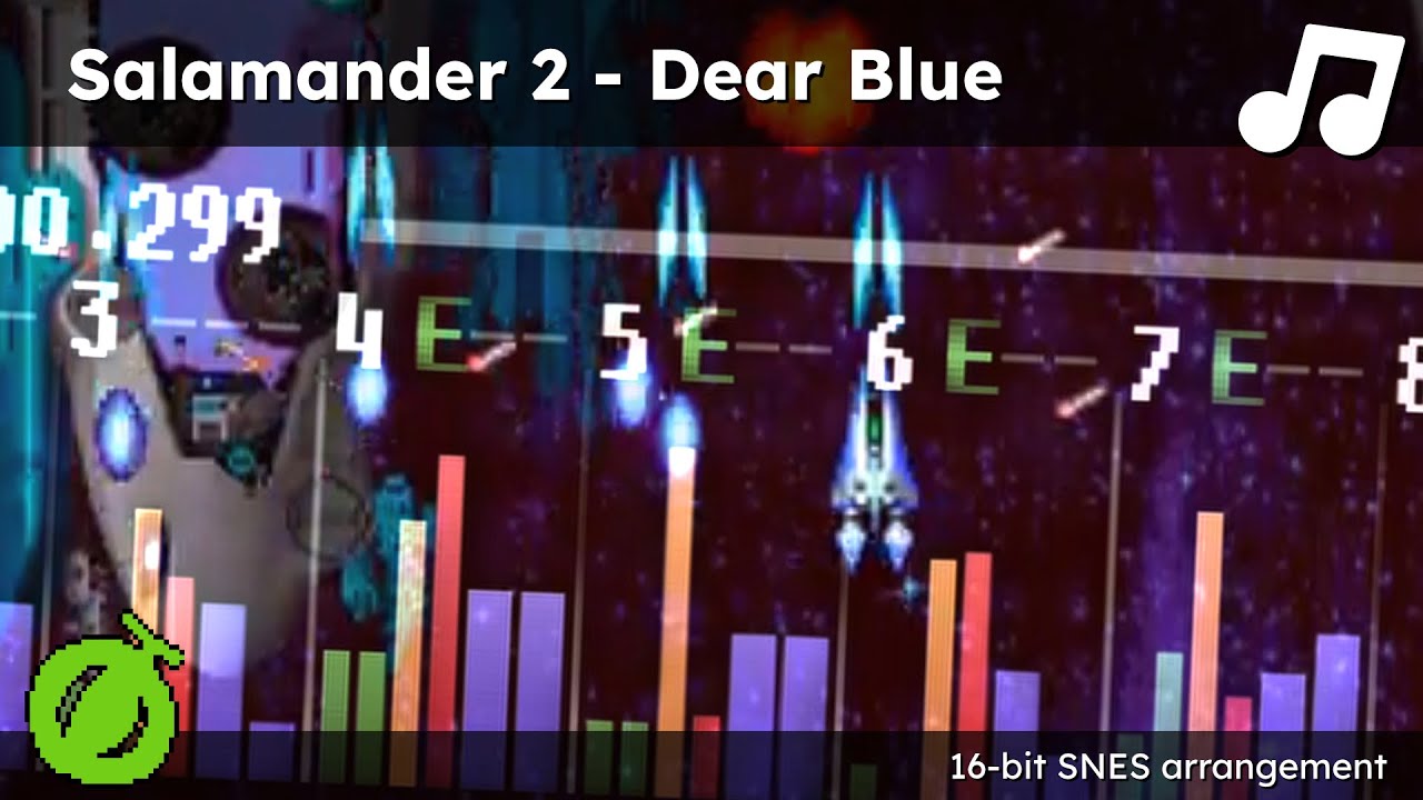 Salamander 2 - Dear Blue (16-bit SNES Arrange) - YouTube