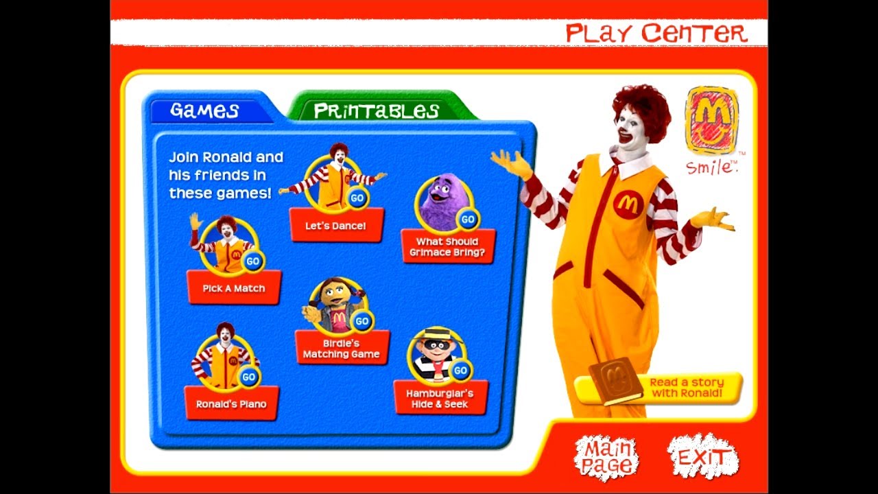 Play and Learn With Ronald (2003) [PC] longplay - YouTube