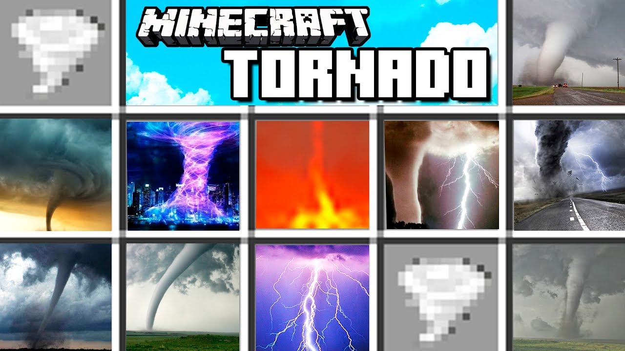 Minecraft | TORNADO MOD!! Sobrevive a tus PEORES PESADILLAS!! (SI ...
