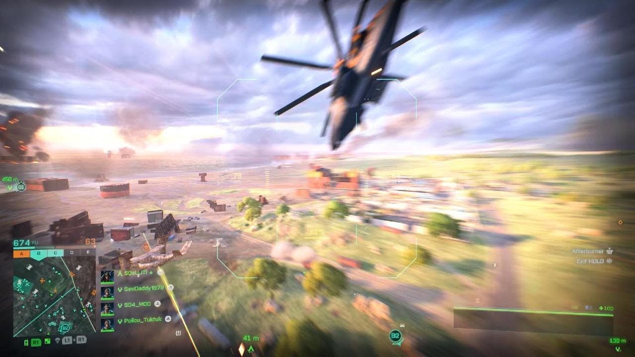 Battlefield 2042 Lis Rocket Stealth Heli Kill Discarded - YouTube