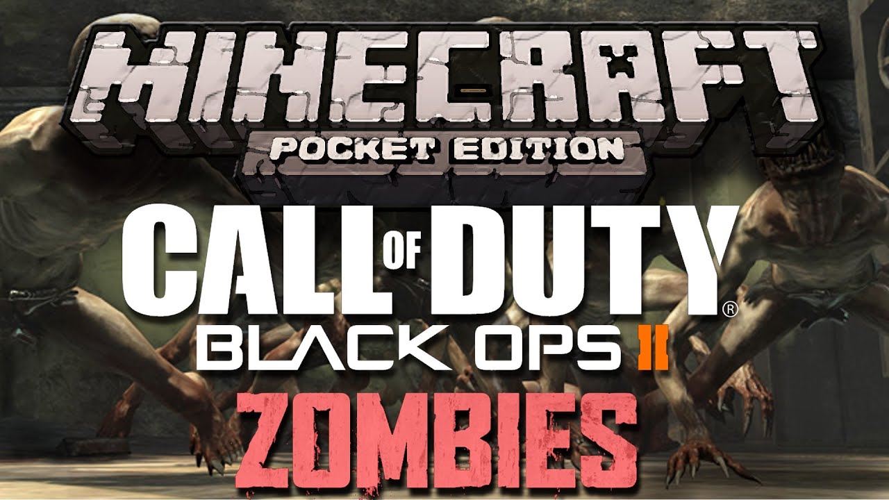 Call Of Duty Black Ops 2 Zombies Map Town - Minecraft Pocket Edition ...