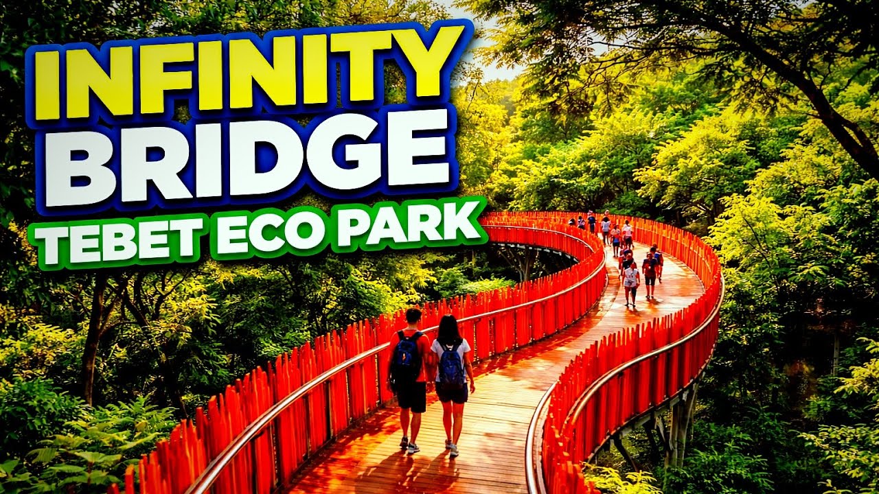 Infinity link bridge tebet eco park - YouTube