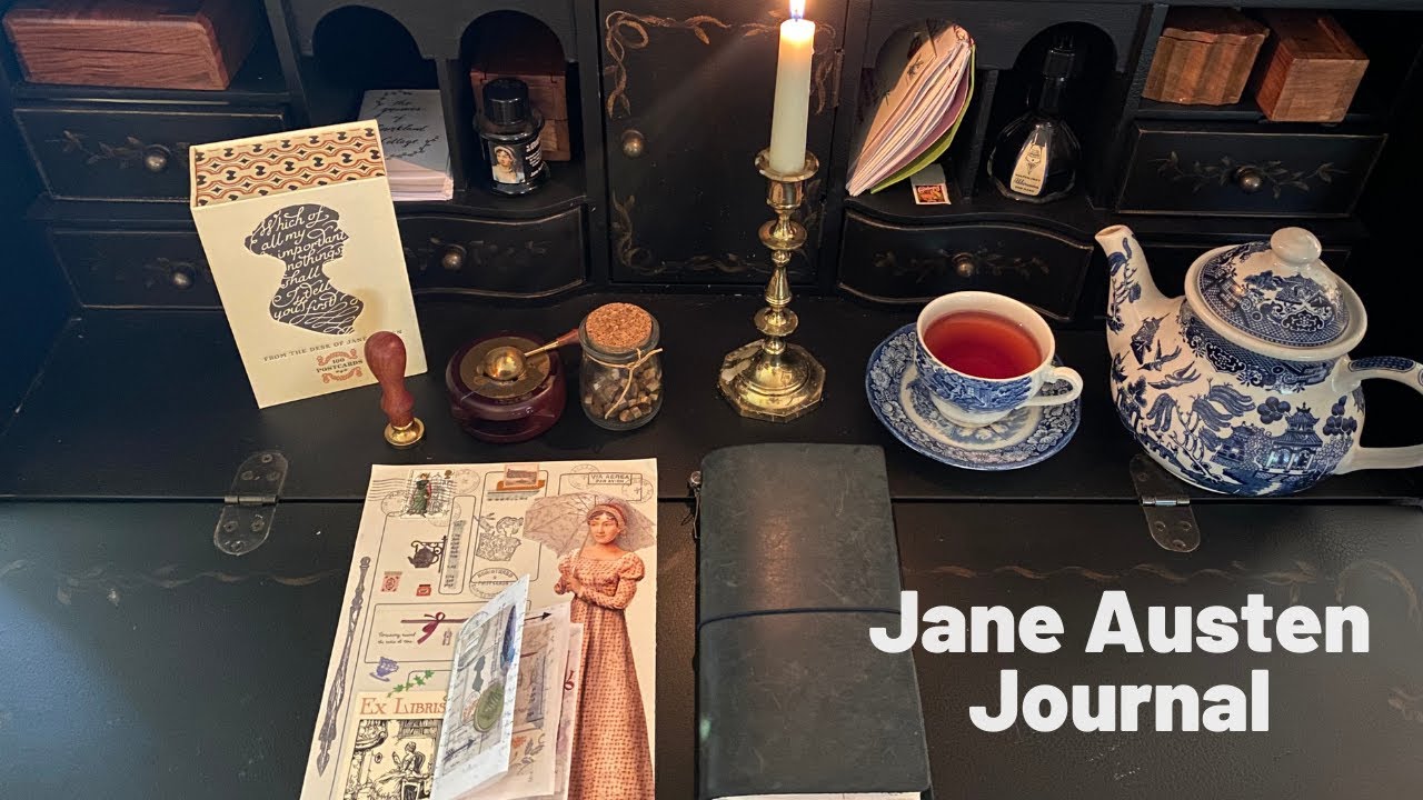 How I Use My Jane Austen Journal - YouTube