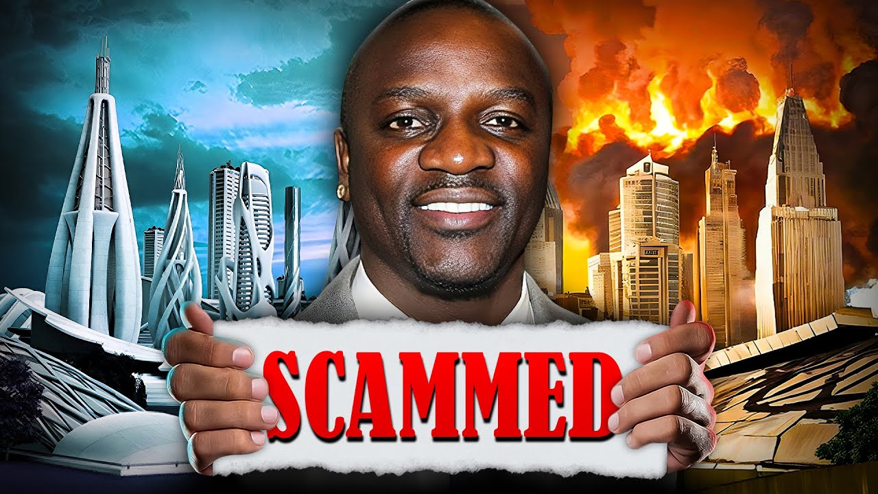 The Inevitable Collapse Of Akon Scam City - YouTube