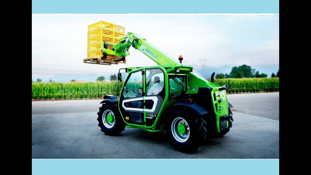 Телескопический погрузчик Merlo Turbofarmer (TF) 33.7. Telehandler ...