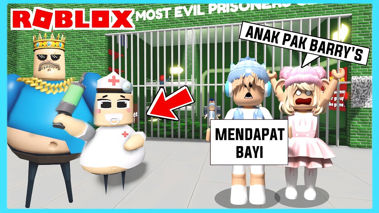Aku Dan Adiku Menemukan Bayi Anak Pak Barry Di Roblox Brookhaven ft ...