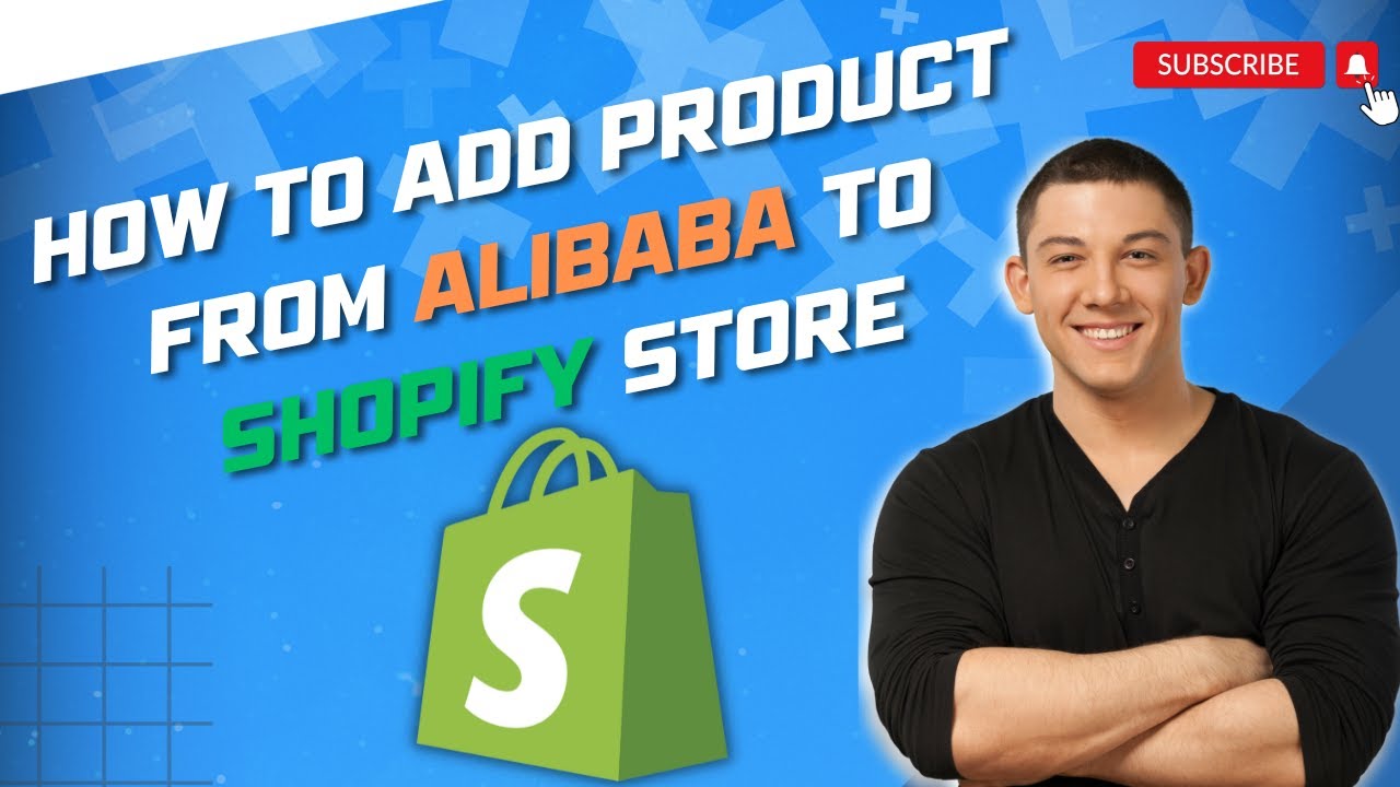How to add product from alibaba to shopify store - YouTube