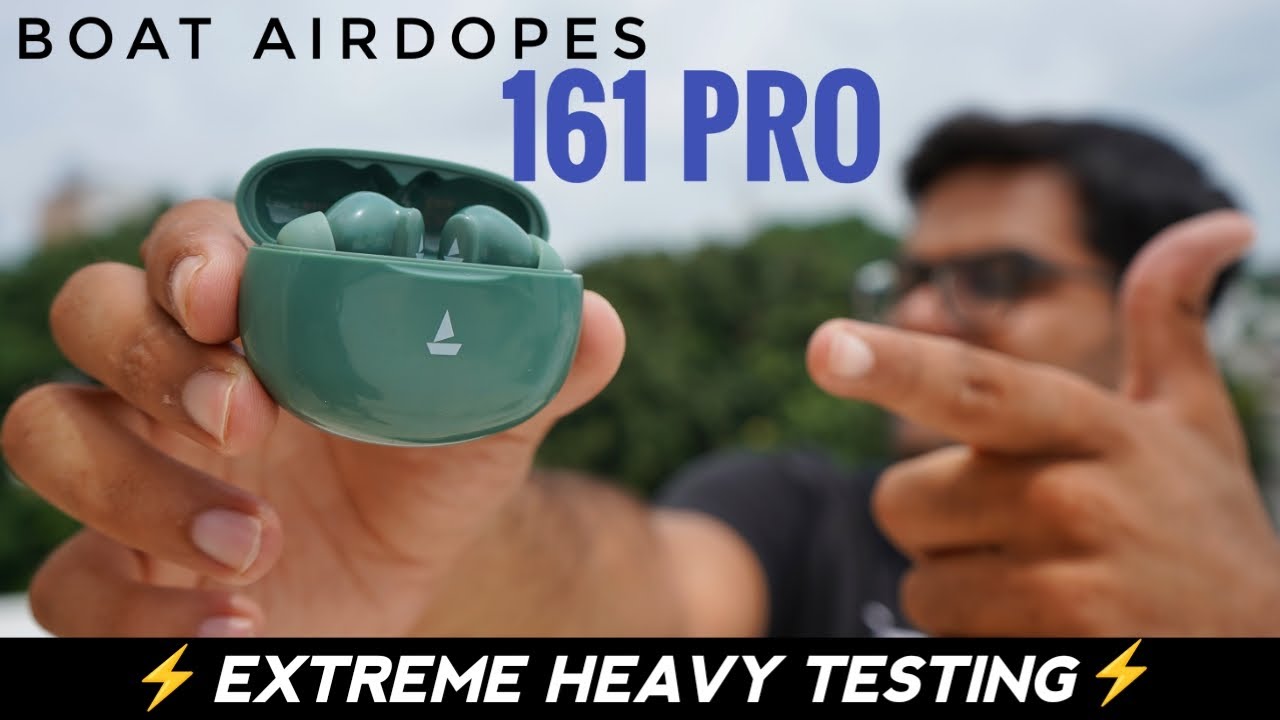 boAt Airdopes 161 Pro True Wireless Earbuds with Dual Device Pairing ⚡⚡ ...