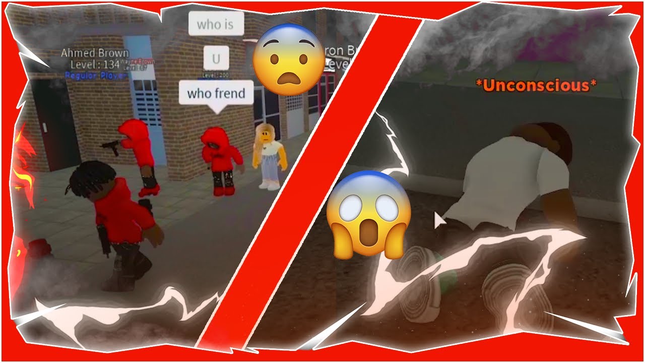 I BEAT UP THIS ROBANGER ON SOUTH LONDON 2 😂 PART 1(ROBLOX EDITION ...
