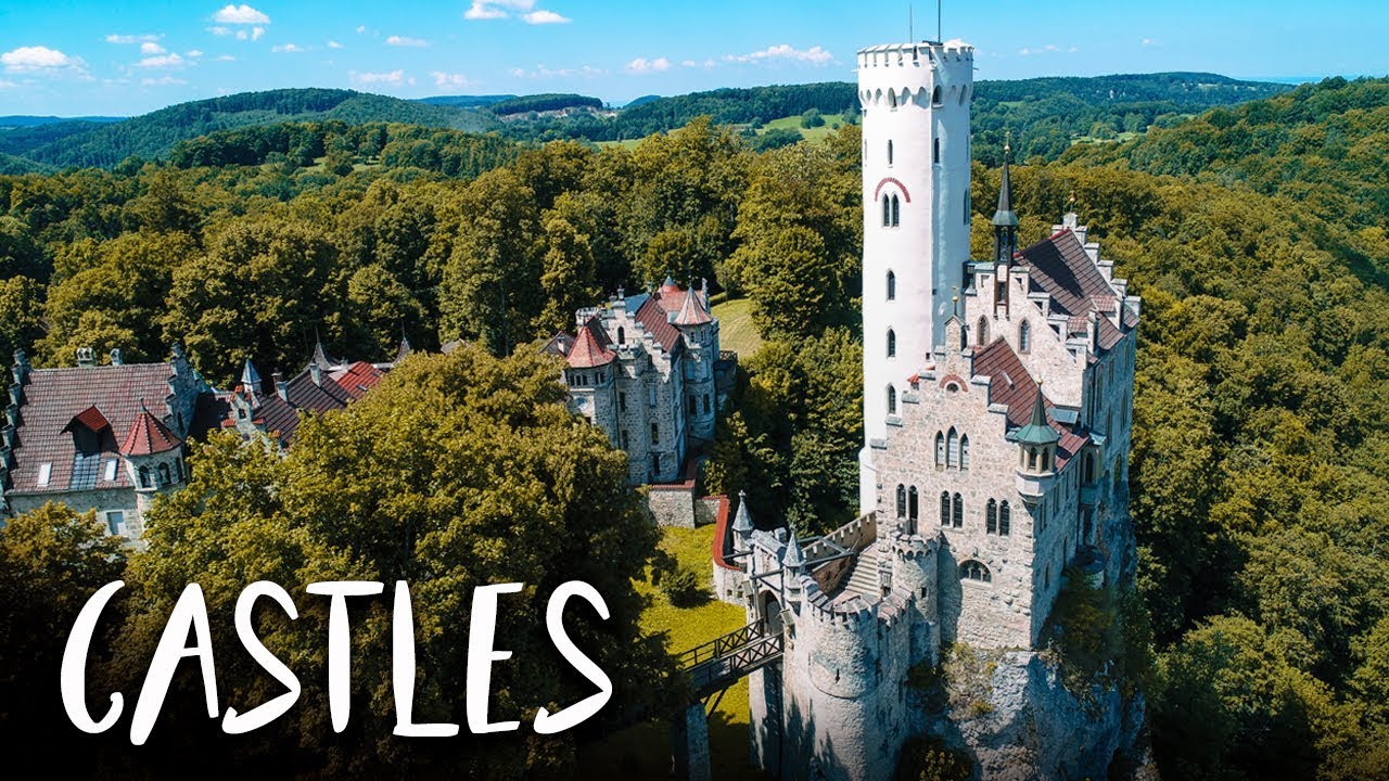 Drone flight: Fairytale castles in GERMANY! - YouTube