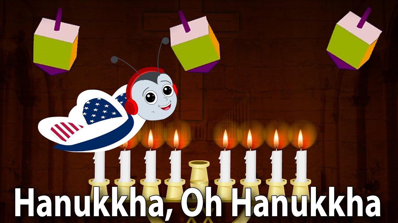 Hannukah Oh Hannukah | Christmas Carols For Children | American Kids ...