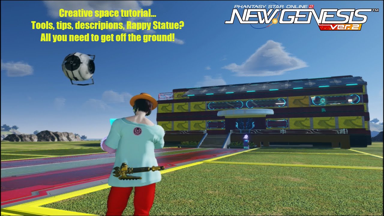 PSO2 New Genesis Version 2 Creative Space Tutorial - YouTube