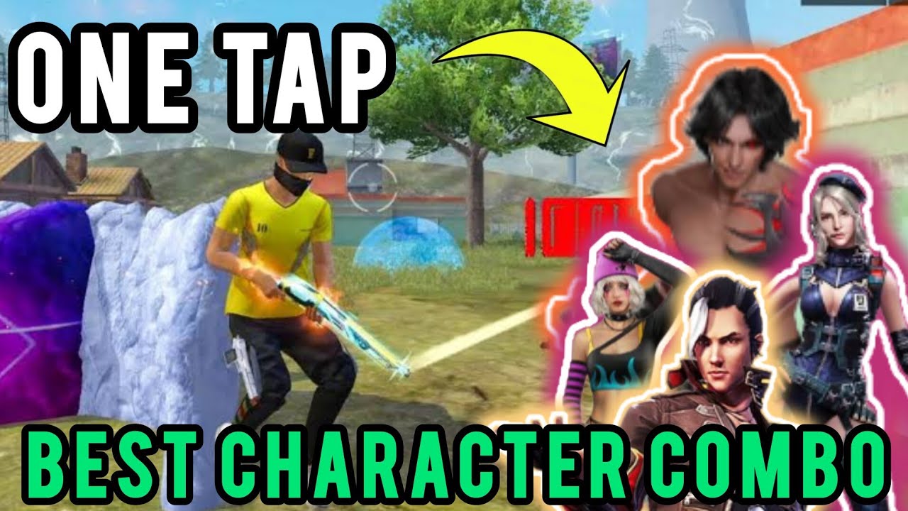 ONE TAP 🎯 BEST CHARACTER COMBO 💯🧐 || ഇനിയെല്ലാം ONE TAP 😱🥵|| RAISTAR ...