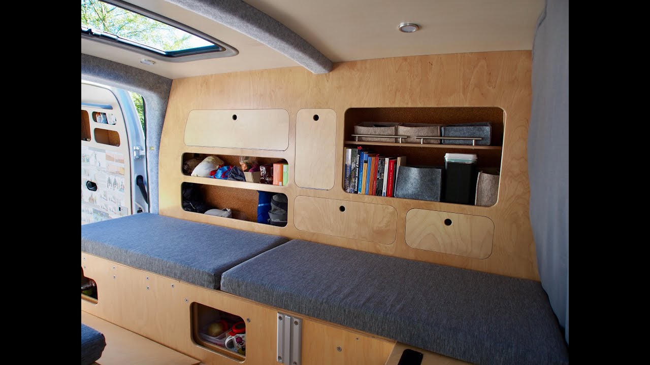 Beautiful micro campervan conversion: how to fit it all in a tiny van ...