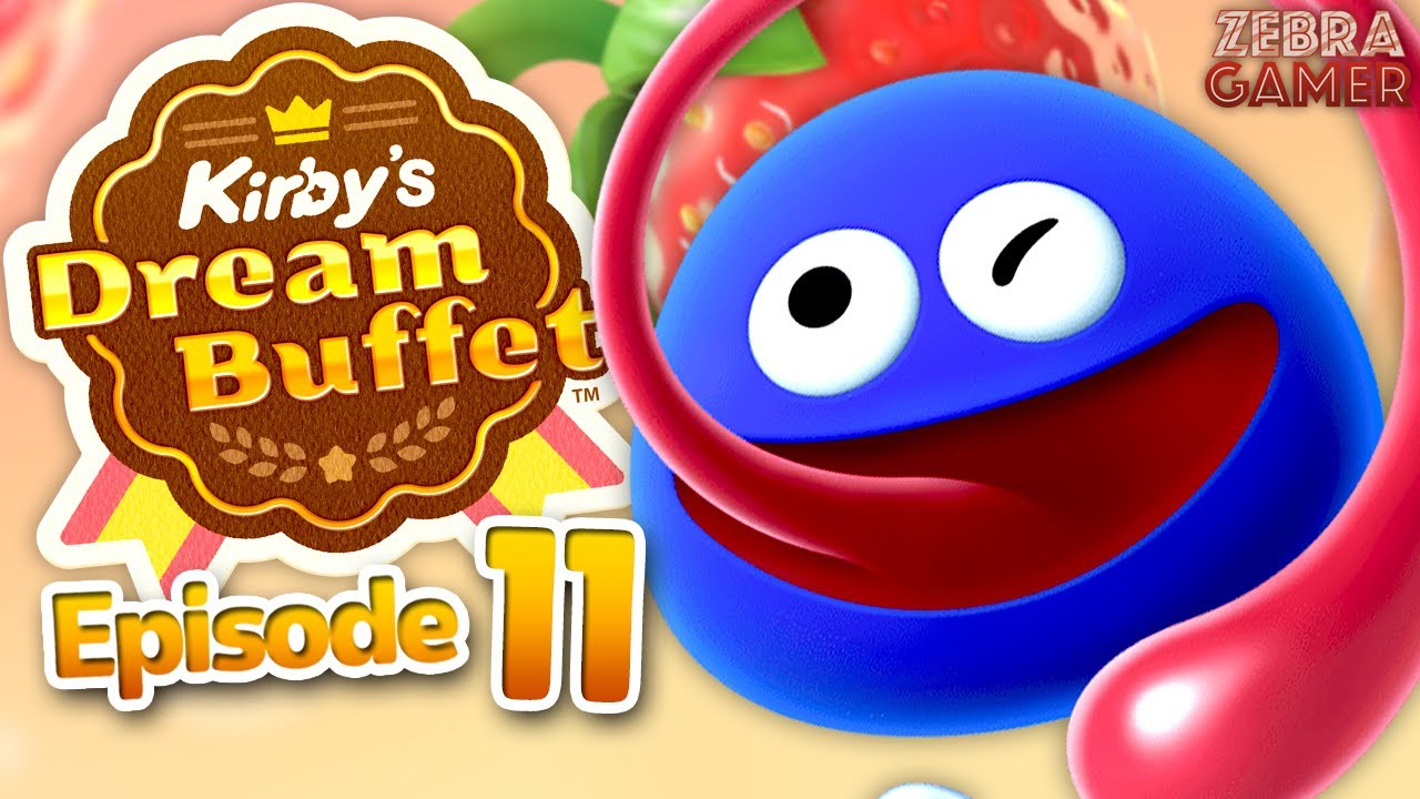 Kirby's Dream Buffet Gameplay Walkthrough Part 11 - Gooey! - YouTube