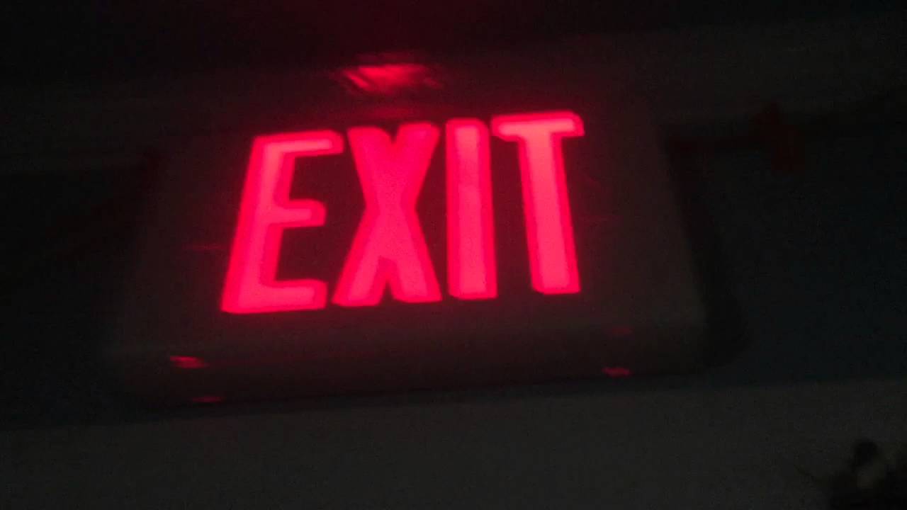 Exit sign setup 5 with EXPANSIONS - YouTube