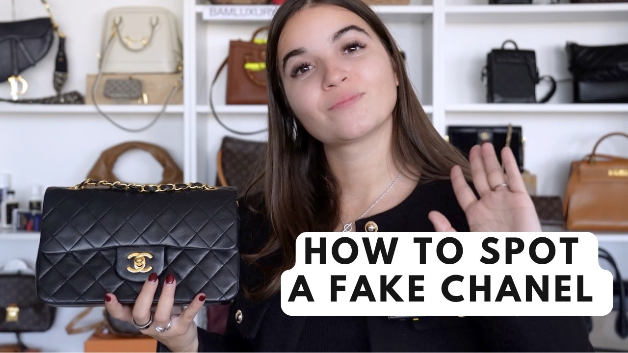 CHANEL : HOW TO SPOT FAKE CHANEL BAG 😬 - YouTube