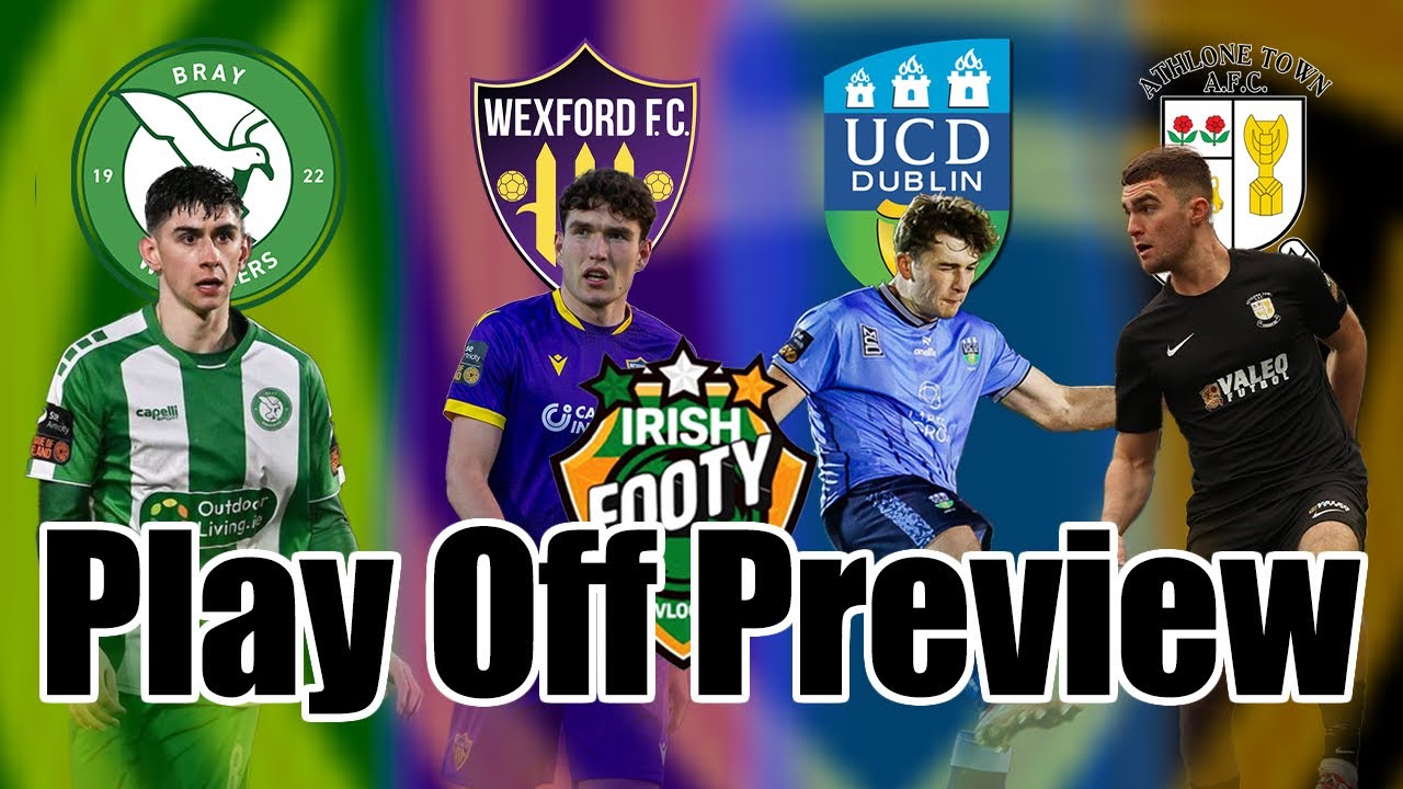 League Of Ireland | First Division Playoff Preview ⚽️🇮🇪 - YouTube