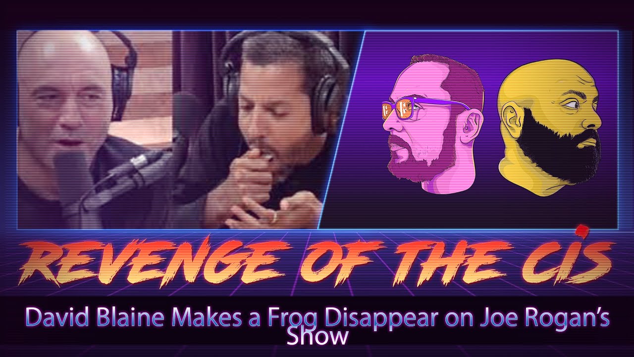 David Blaine Makes a Frog Disappear on Joe Rogan Show | ROTC Clip - YouTube