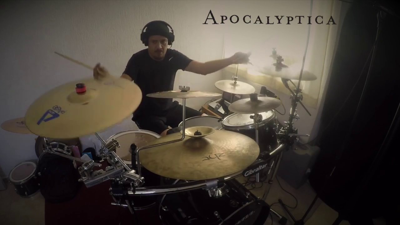 APOCALYPTICA - INQUISITION SYMPHONY drum cover (GoPro) - YouTube
