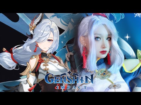Shenhe - 申鹤 [ Genshin impact ] Makeup Tutorial by Irene01 - YouTube