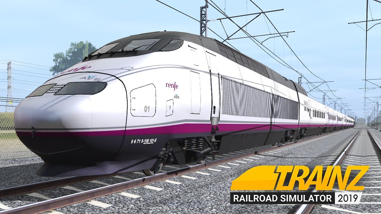 TRAINZ 2019 // AVE SERIE 100 BARCELONA-SEVILLA - YouTube