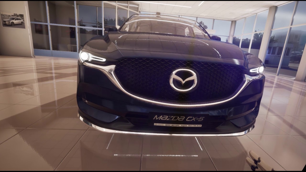 Mazda VR showroom in UE4 - YouTube