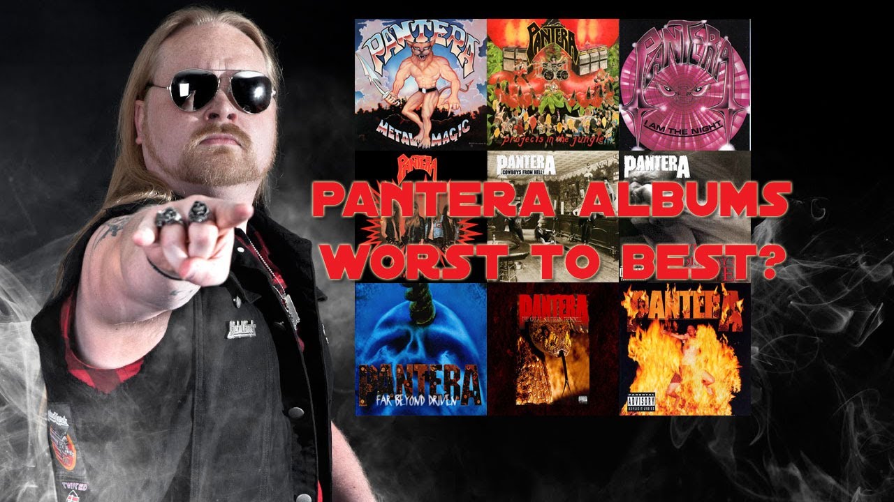Pantera Albums - Worst To Best - YouTube