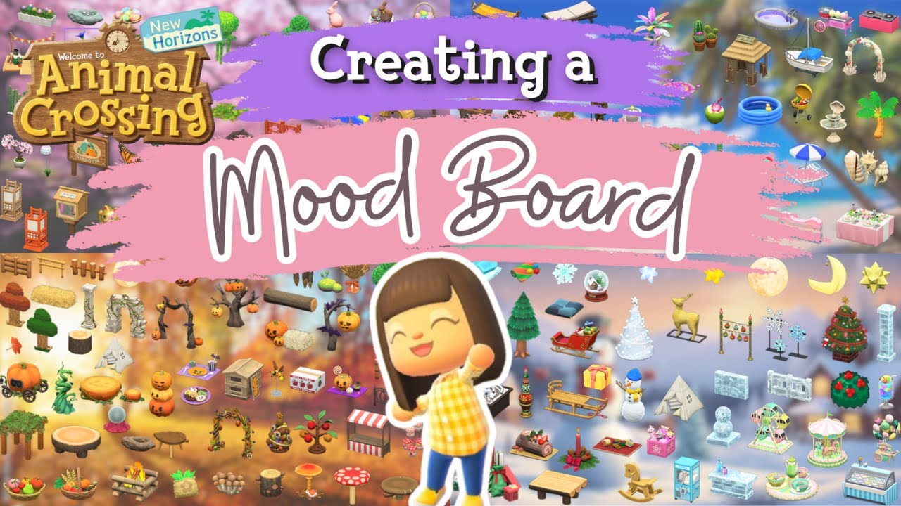 Animal Crossing! | Let's create a Mood Board and plan our new Island ...