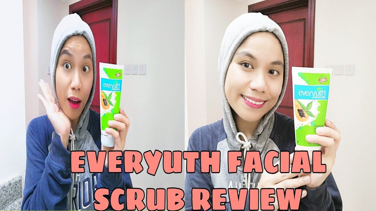EVERYOUTH FACIAL SCRUB REVIEW - YouTube