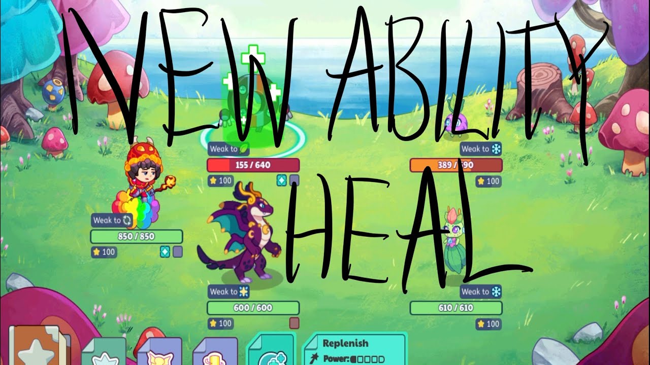 Mangolem has a Heal ability in prodigy - YouTube