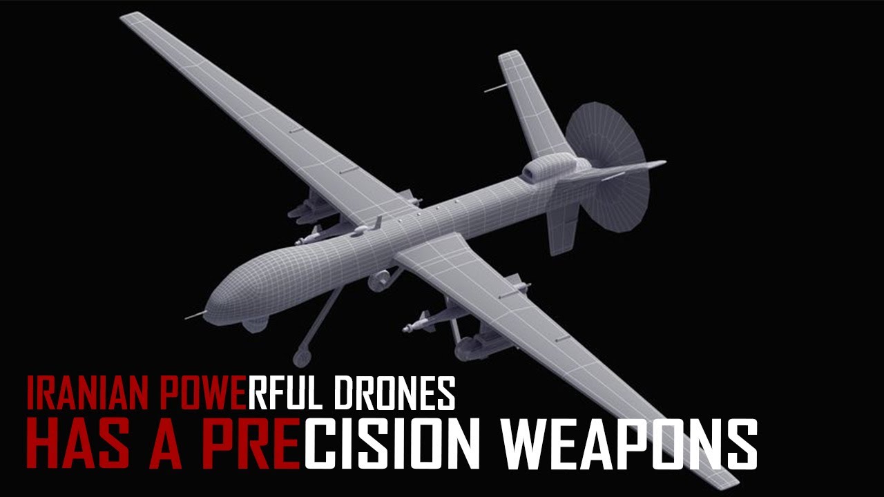 This is how Iranian powerful drones destroy mock targets with precision ...