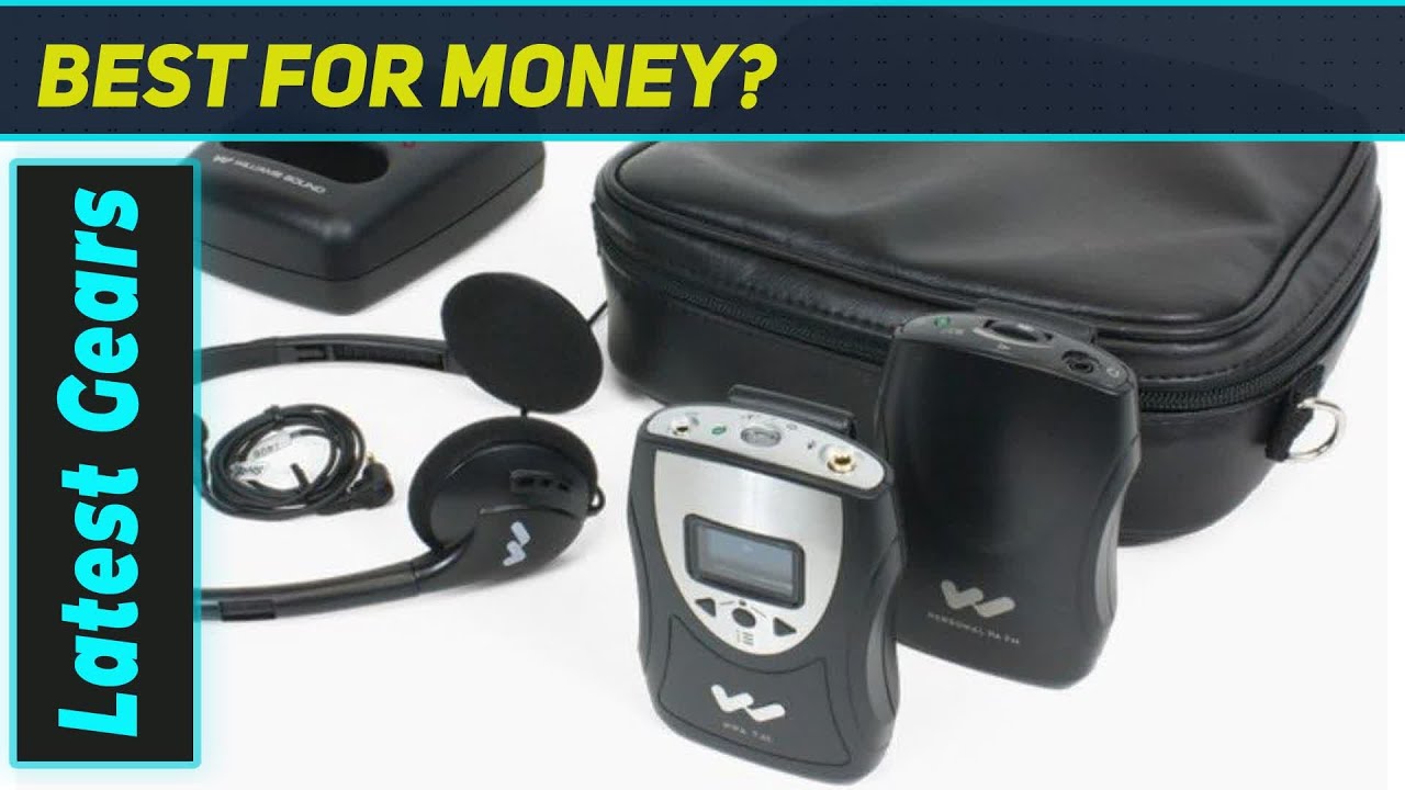 Williams Sound PFM PRO RCH: The Ultimate Rechargeable Personal FM ...