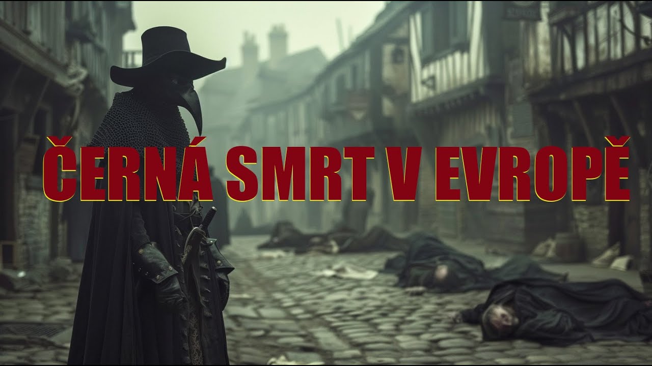 Černá smrt, Mor. Epidemie která o třetinu zredukovala populaci Evropy ...
