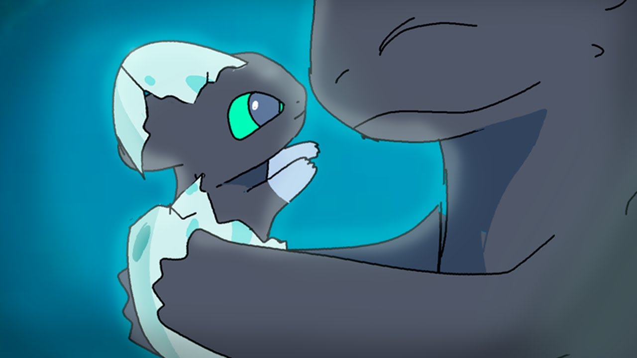 Toothless and the birth of his babies / Chimuelo y el nacimiento de sus ...