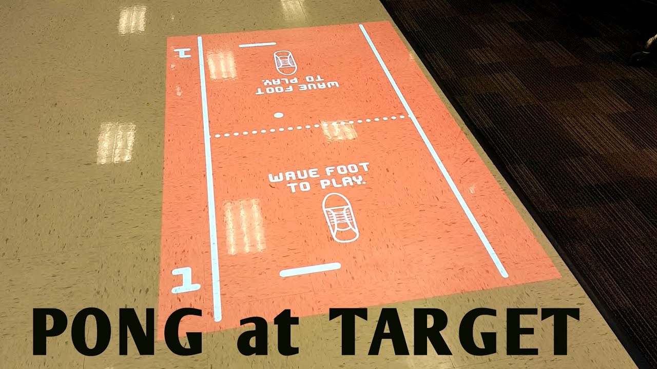 'Foot Pong' Game at Target Store! - YouTube