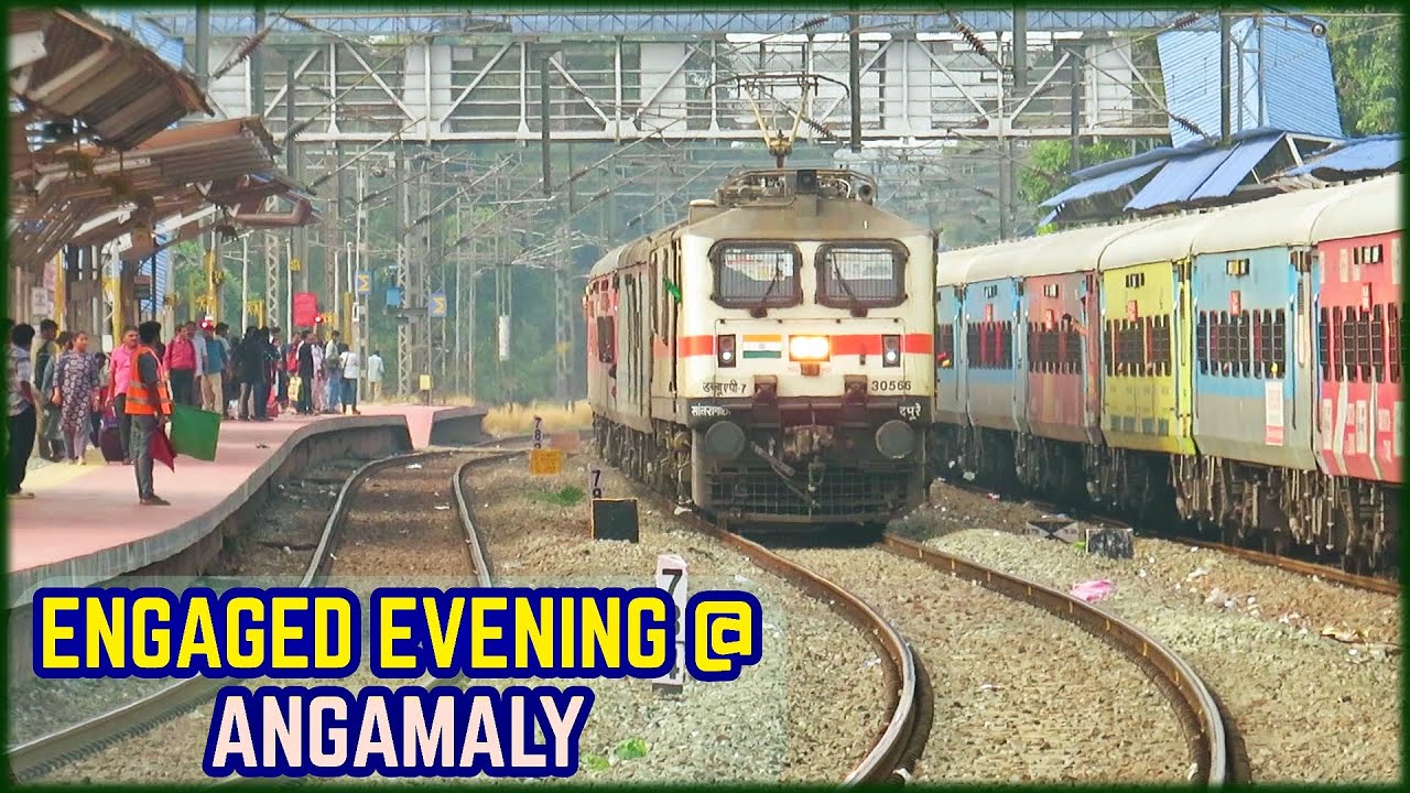'Once a King, always a King' 👑 Kerala Express overtakes Venad Express ...