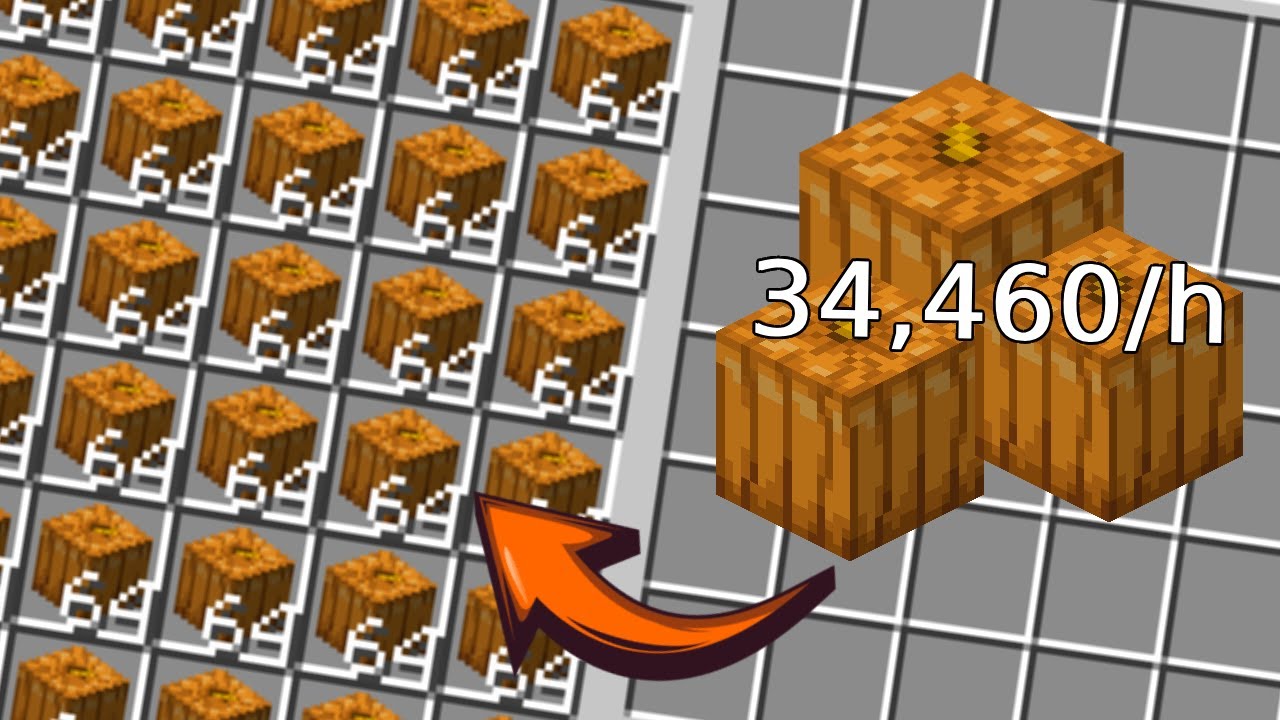 The Most Efficient Automatic Pumpkin Farm in Minecraft 1.20+ (Tutorial ...