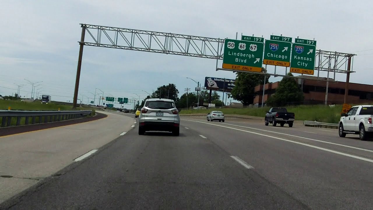 Interstate 55 - Missouri (Exits 207 to 196) southbound - YouTube
