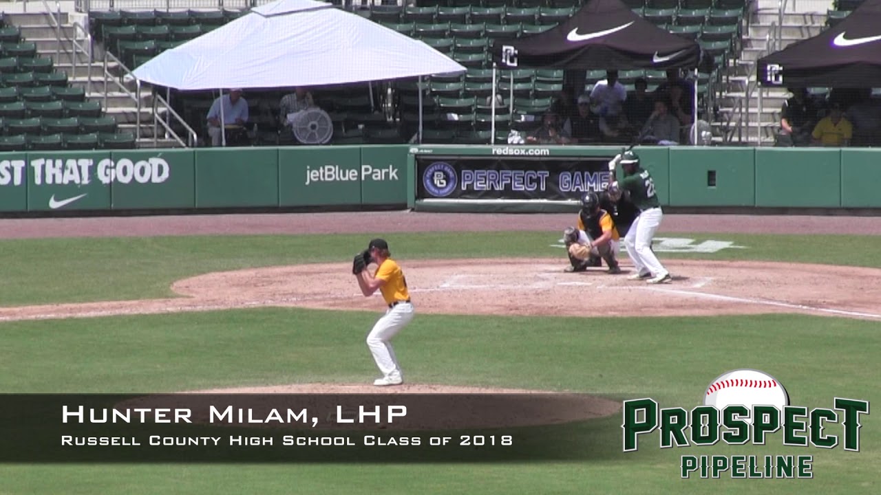 Hunter Milam Prospect Video, LHP, Russell County High School Class of ...