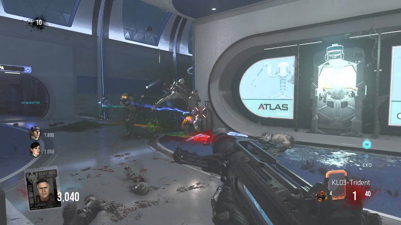Descent Exo Zombies Part 1 - Call Of Duty Advanced Warfare - YouTube