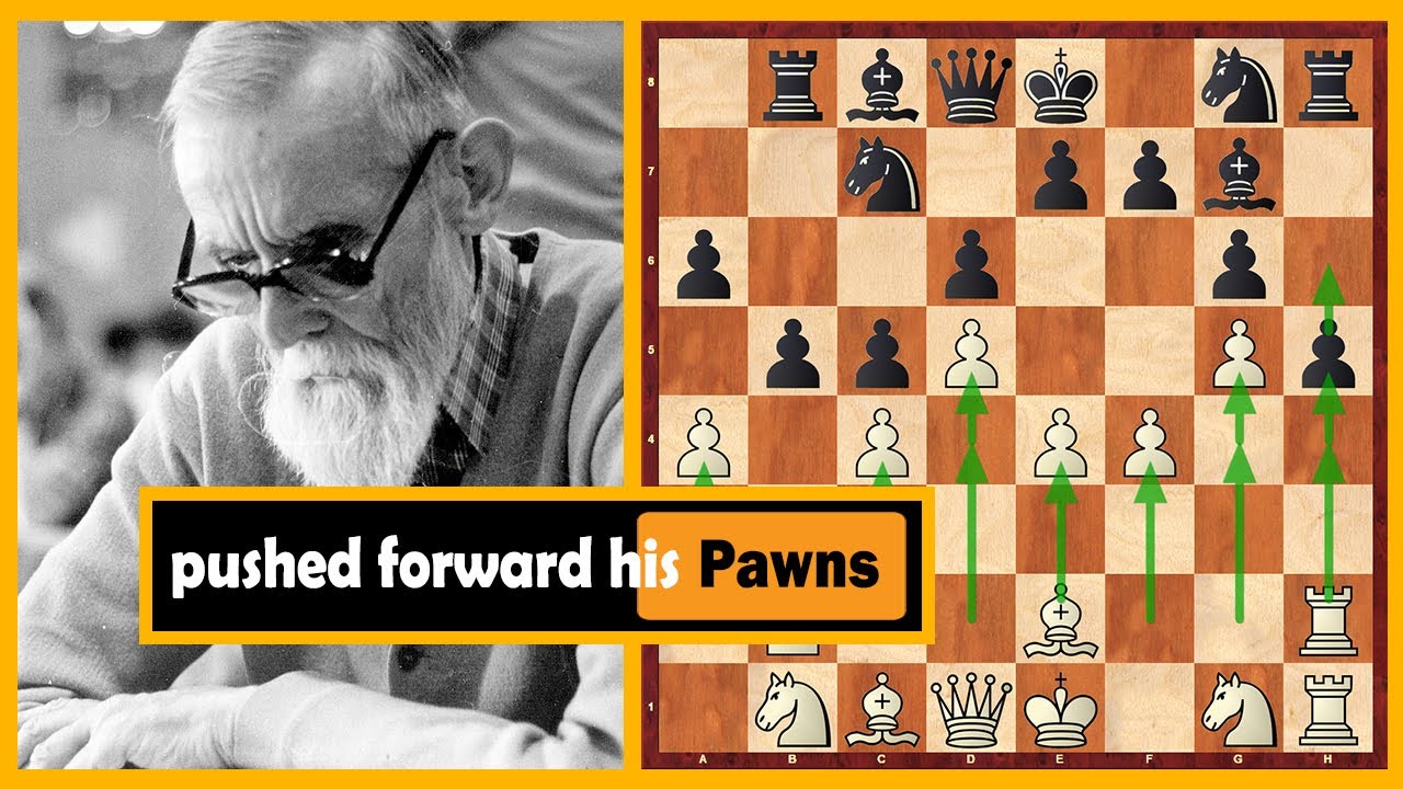 Chess Game; Master Diemer Goes For An Aggressive Pawn Push - YouTube