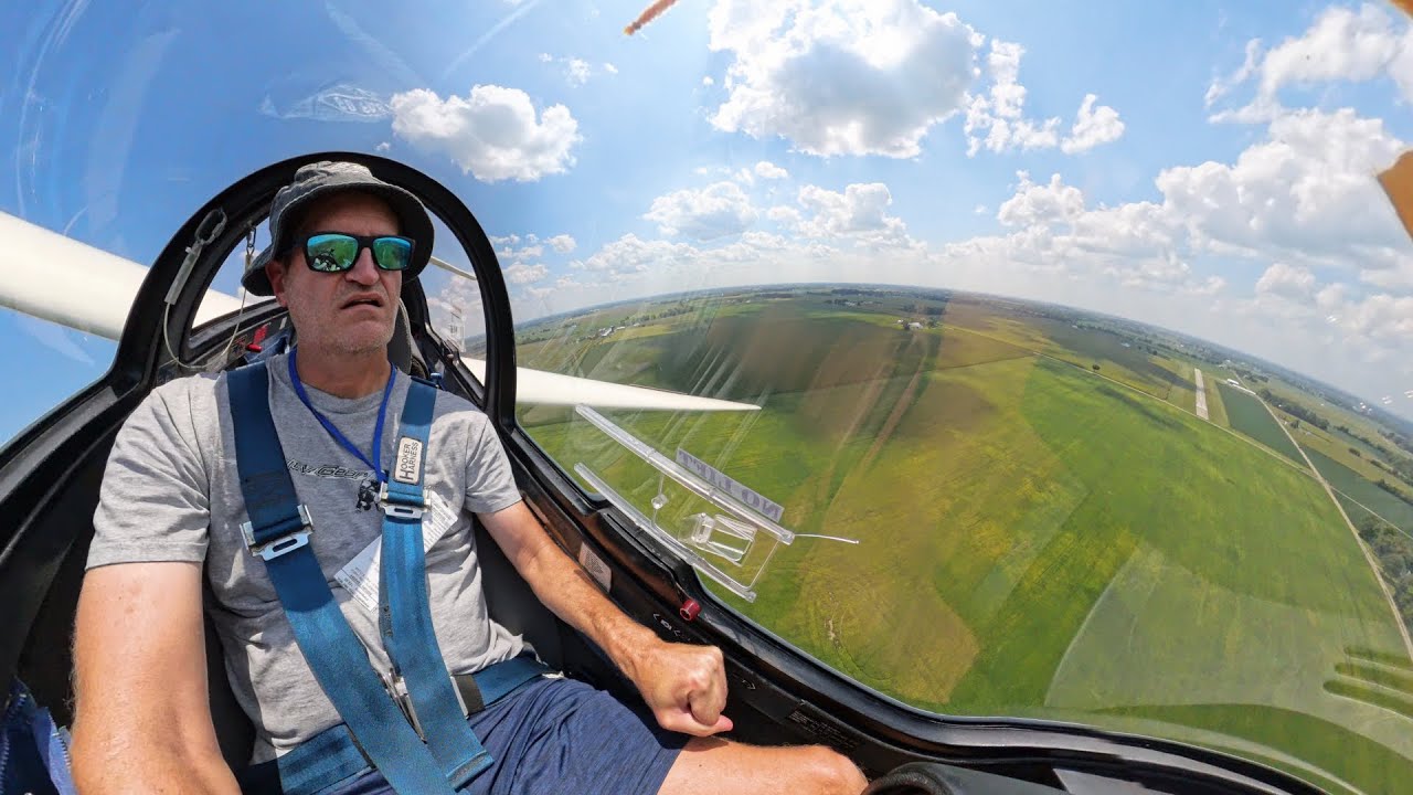 Glider Training - Flight 20 - Solo Practice 3 of 4 for the Day - YouTube