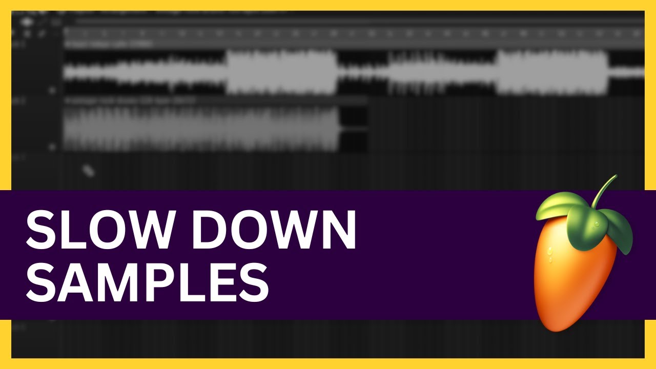 How to Slow Down a Sample in FL Studio - YouTube